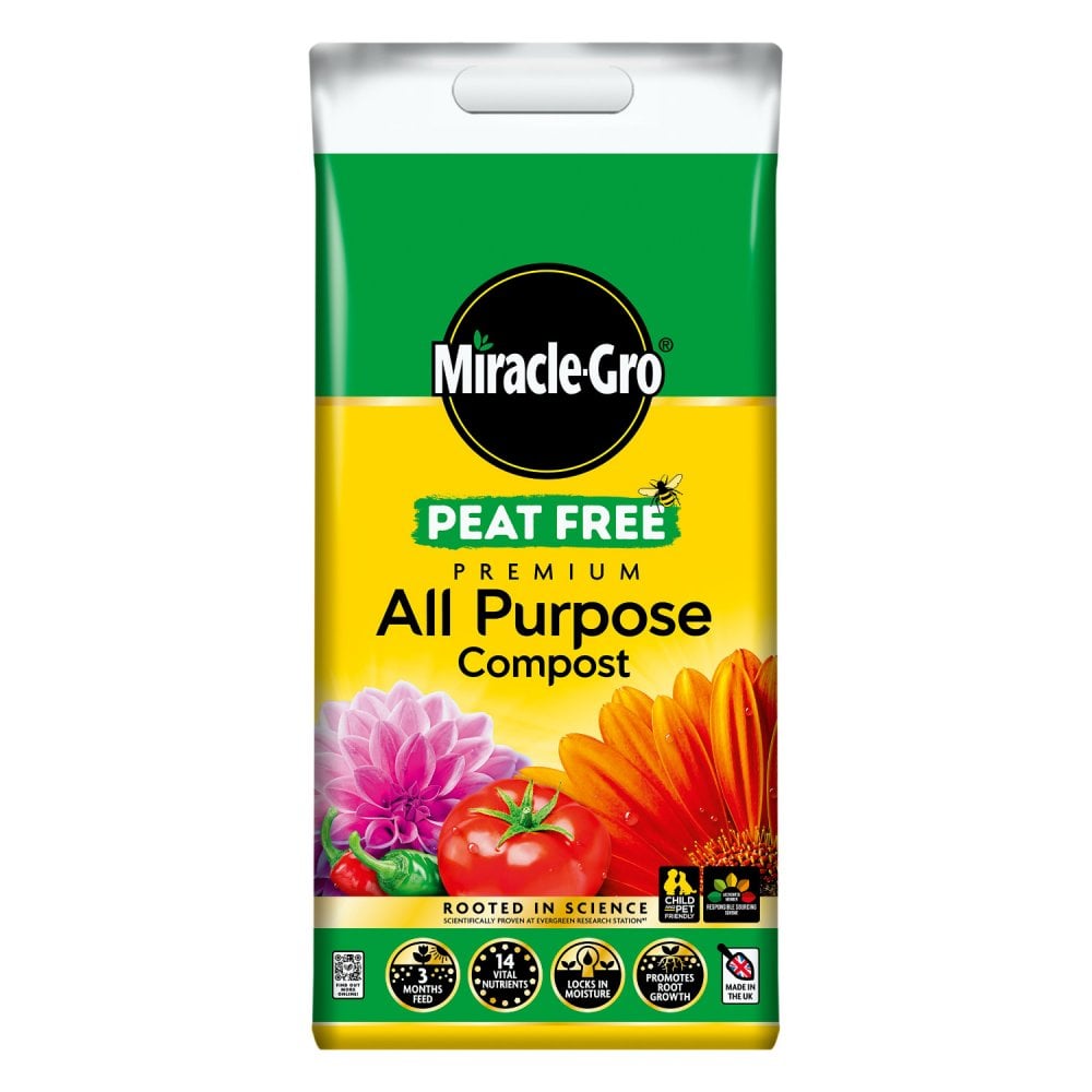 Miracle-Gro Peat Free All Purpose Compost | Ornamental Trees